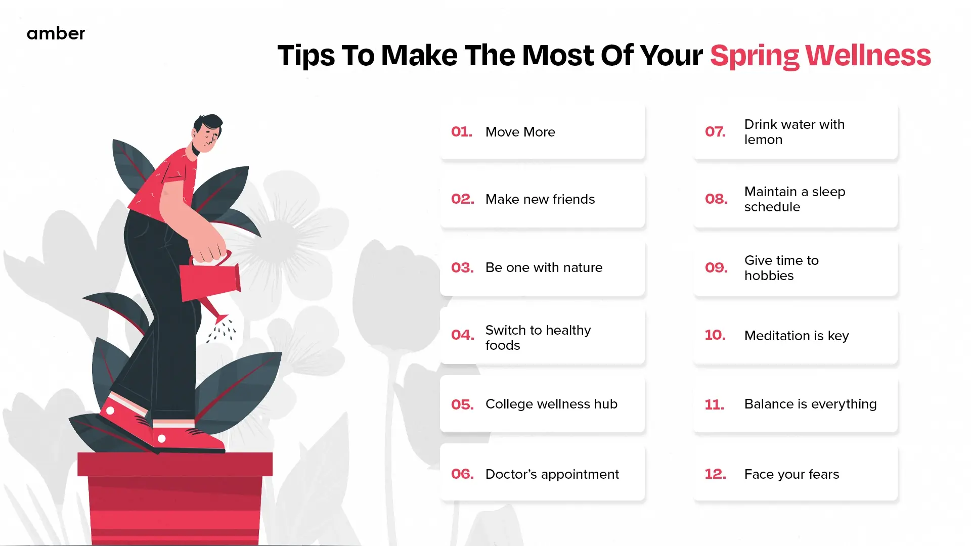 The Ultimate Spring Wellness Guide For Students | Amber